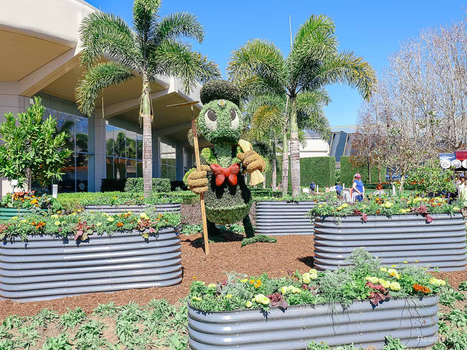 New and Returning Character Topiaries for the 2025 Epcot International ...