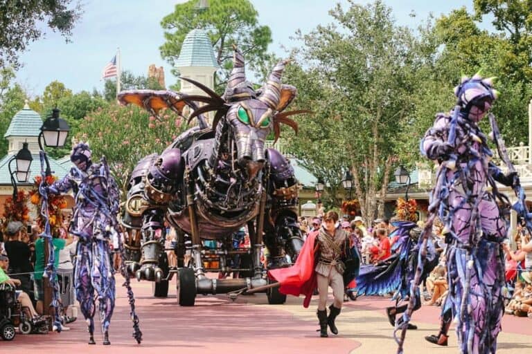 Magic Kingdom's Festival of Fantasy Parade (Tips, Route, and Photos)