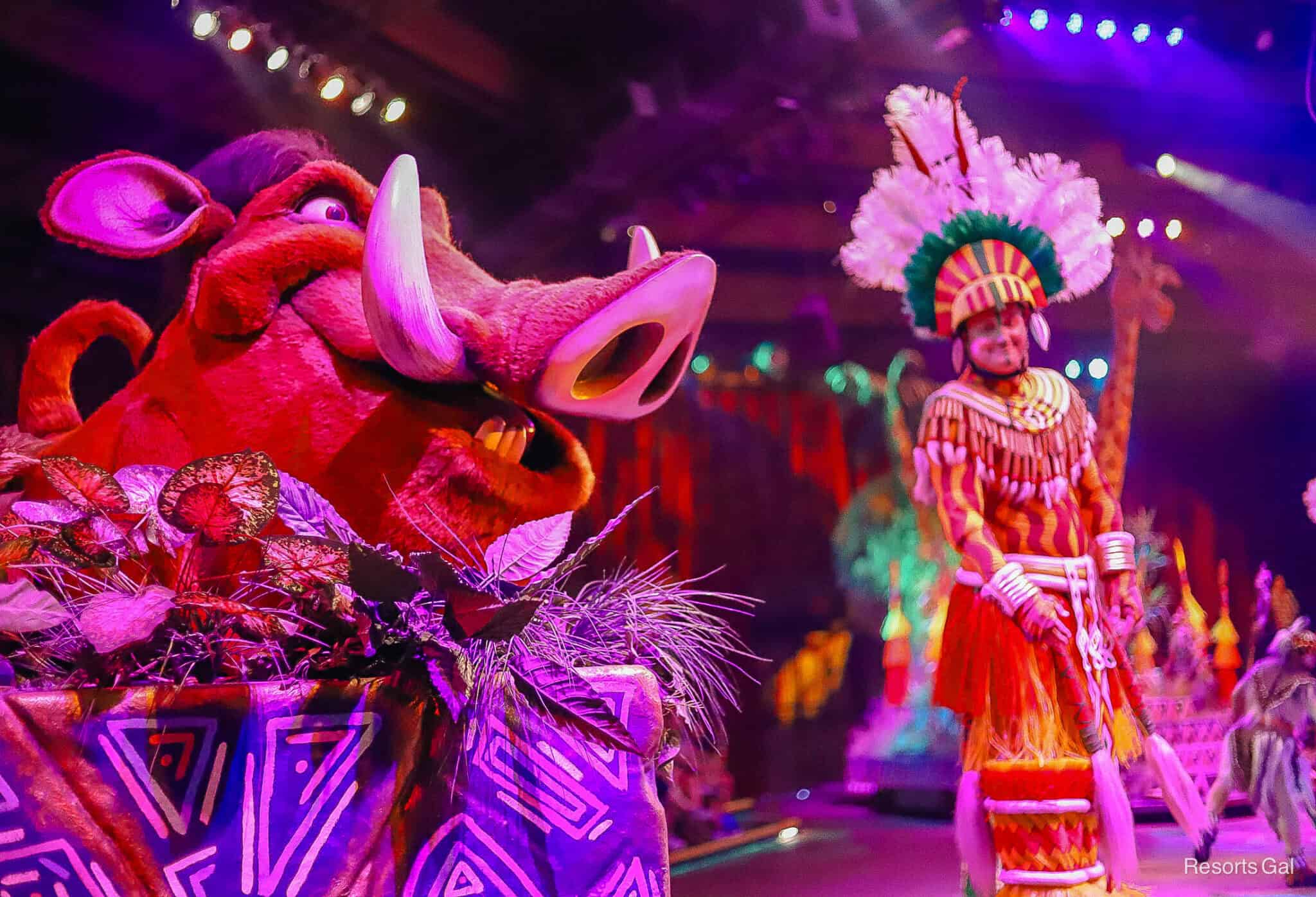 Festival of the Lion King at Disney's Animal Kingdom (An Attraction ...