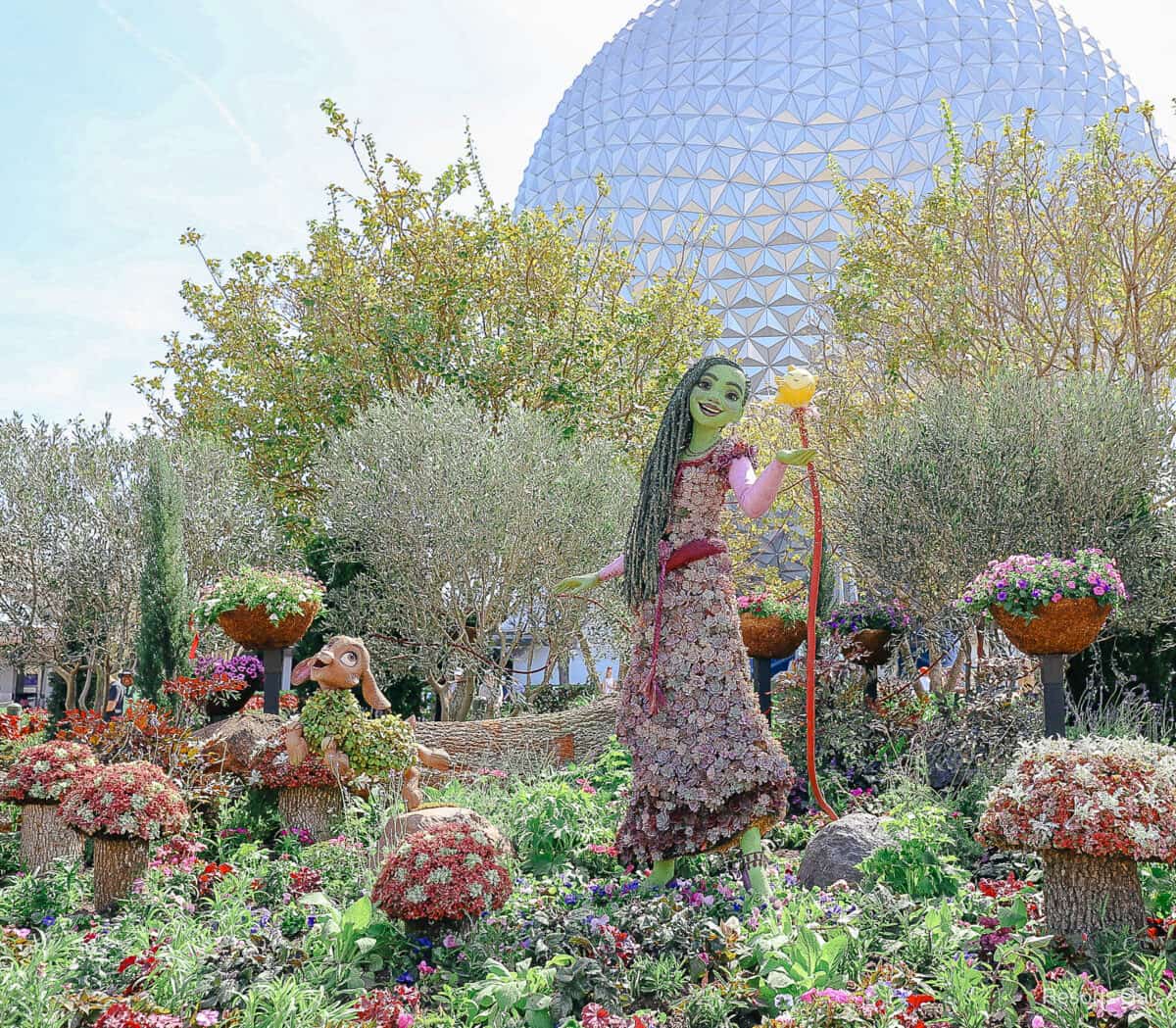 2024 Epcot Character Topiaries List (Photos with Where to Find Them)