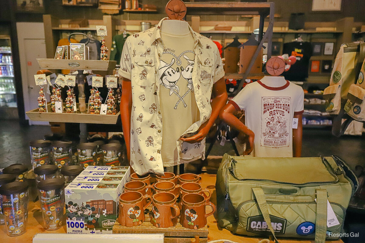 New Fort Wilderness Resort-Branded Merchandise Features Classic ...