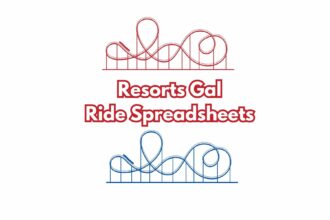 Resorts Gal Ride Sheets (A Free Disney World Ride Spreadsheet To Help ...