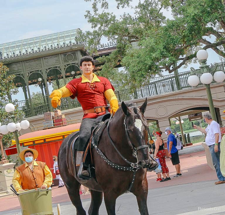 Character Spotlight: Gaston from 'Beauty and the Beast' at Walt Disney ...