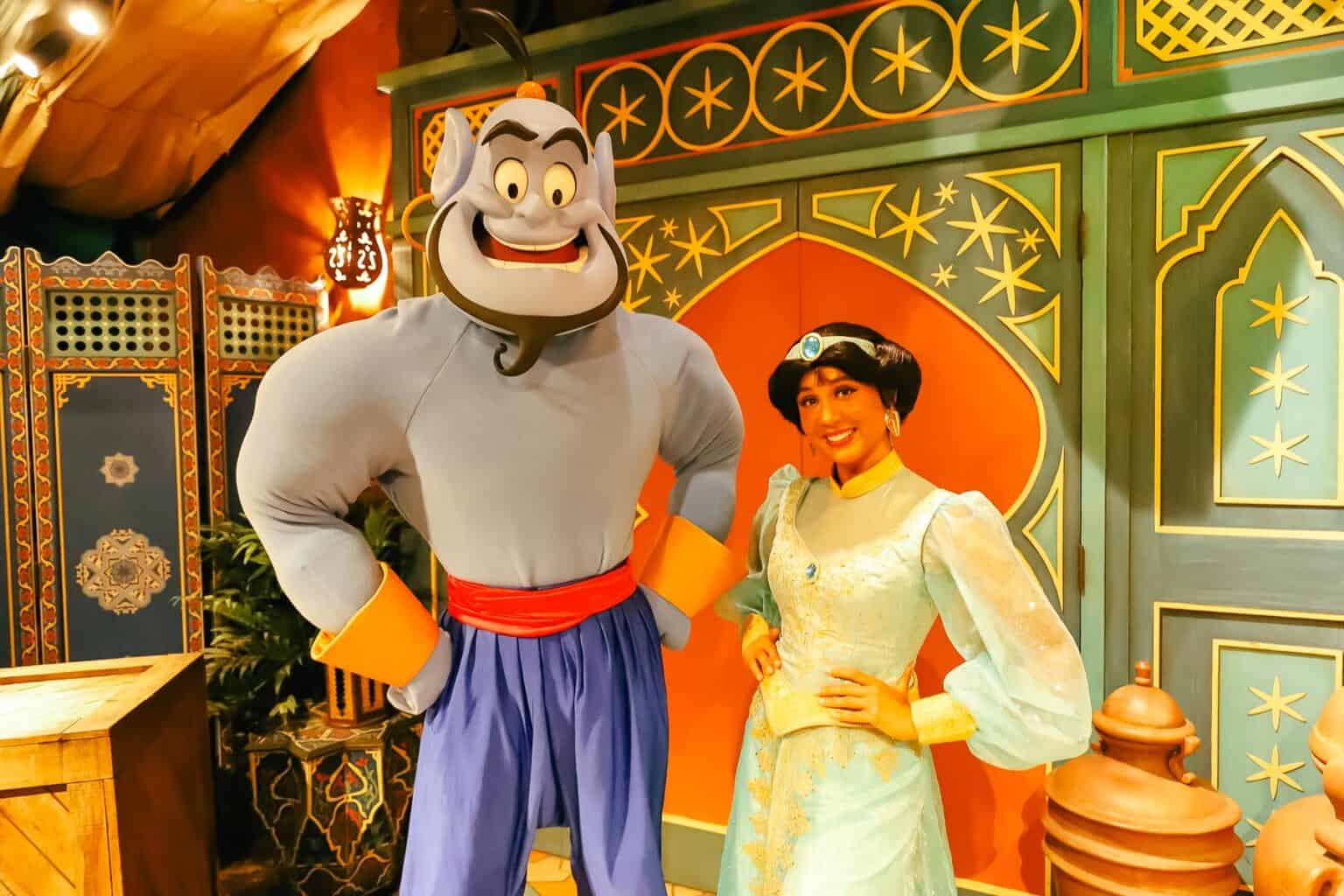 Character Spotlight: The Genie from 'Aladdin' at Disney World - Resorts Gal