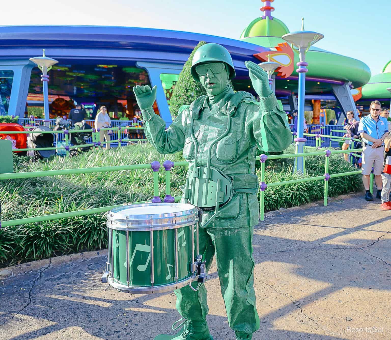 Character Spotlight: Green Army Men from 'Toy Story' - Resorts Gal