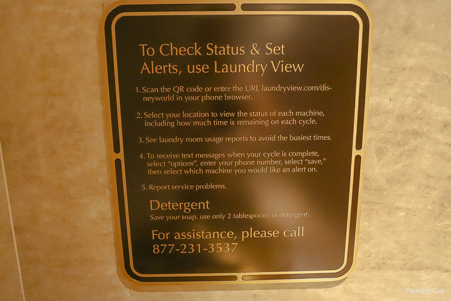 The Laundry Facilities at Disney's Riviera Resort (Details and Photos)