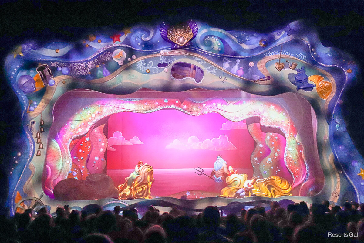 'The Little Mermaid - A Musical Adventure' at Disney's Hollywood ...