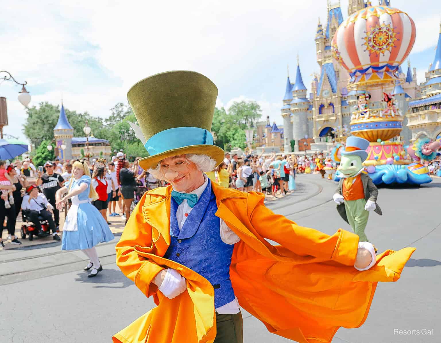 Where to Find the Mad Hatter from 'Alice in Wonderland' at Disney World