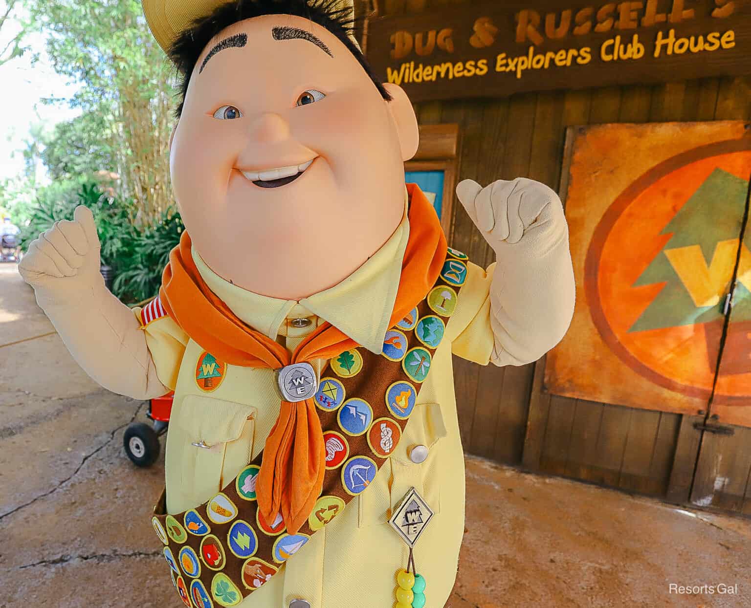 Retired: Meet Dug and Russell from 'UP' at the Wilderness Explorer's ...