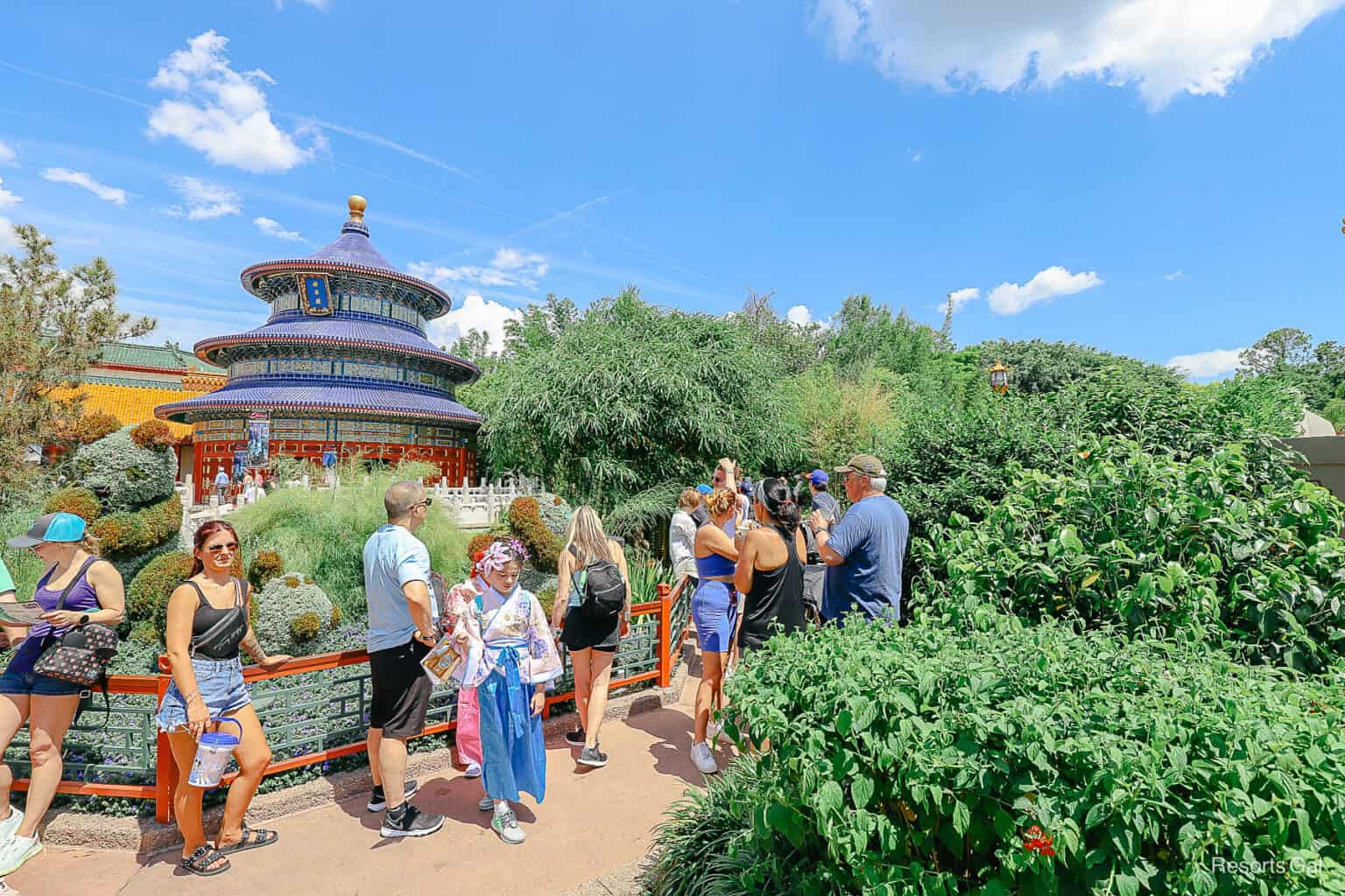 Meet Mulan at Epcot's China Pavilion