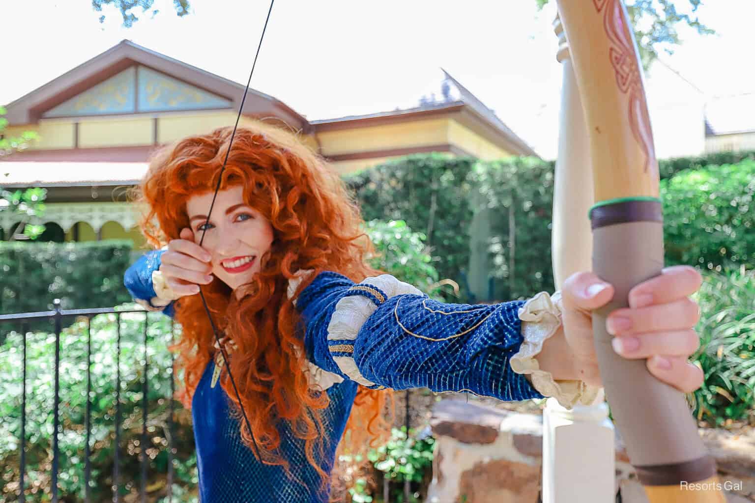 Character Spotlight: Princess Merida from 'Brave' at Disney World ...