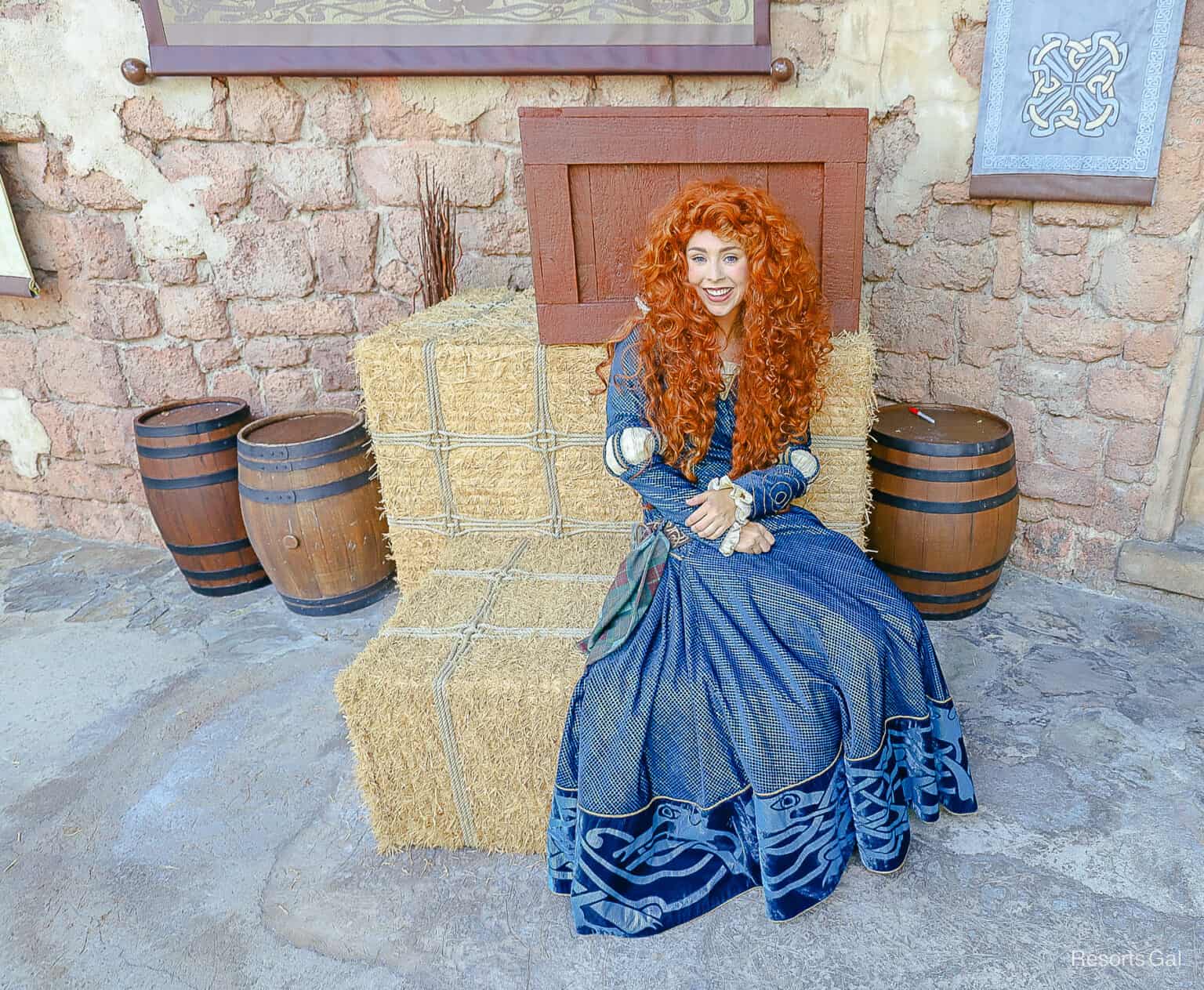 Character Spotlight: Princess Merida from 'Brave' at Disney World ...
