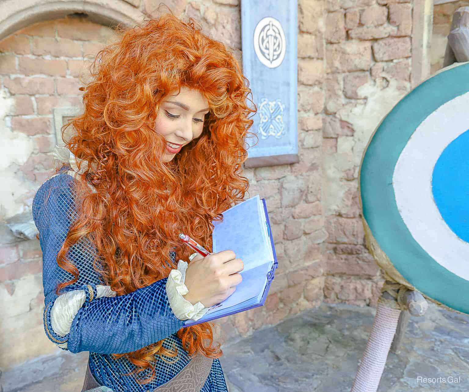 Character Spotlight: Princess Merida from 'Brave' at Disney World ...