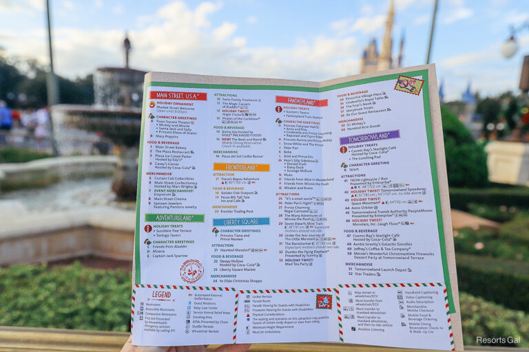2025 Mickey's Very Merry Christmas Party Map (Photos and Details)