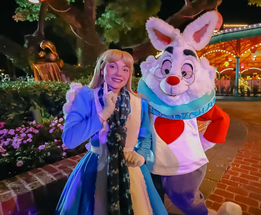Character Meet-and-Greets at Mickey's Very Merry Christmas Party in 2023