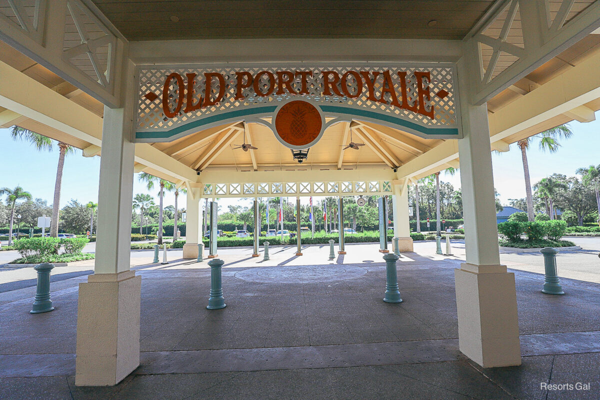 A Visit to Old Port Royale at Disney's Caribbean Beach Resort - Resorts Gal