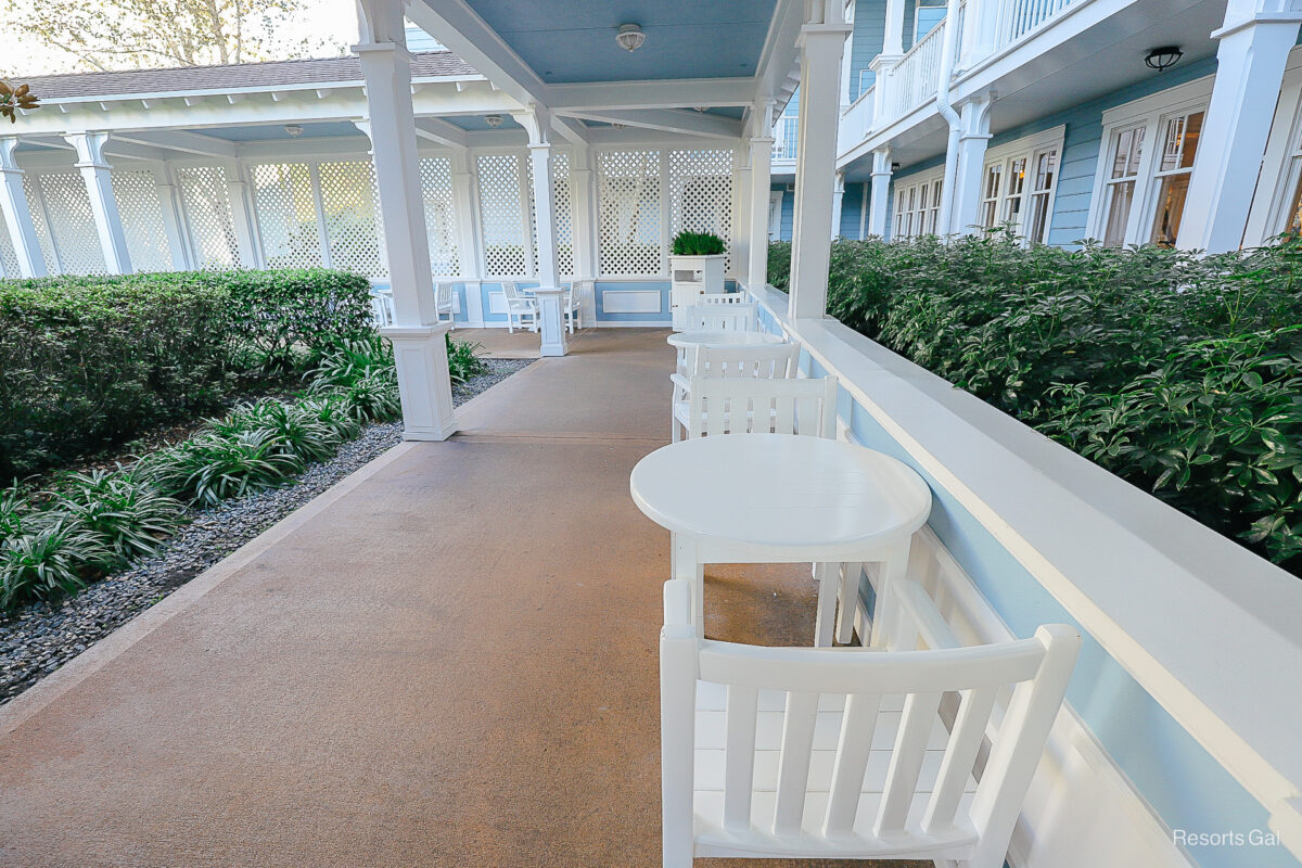 Our Favorite Outdoor Dining Spots at Disney's Beach and Yacht Club