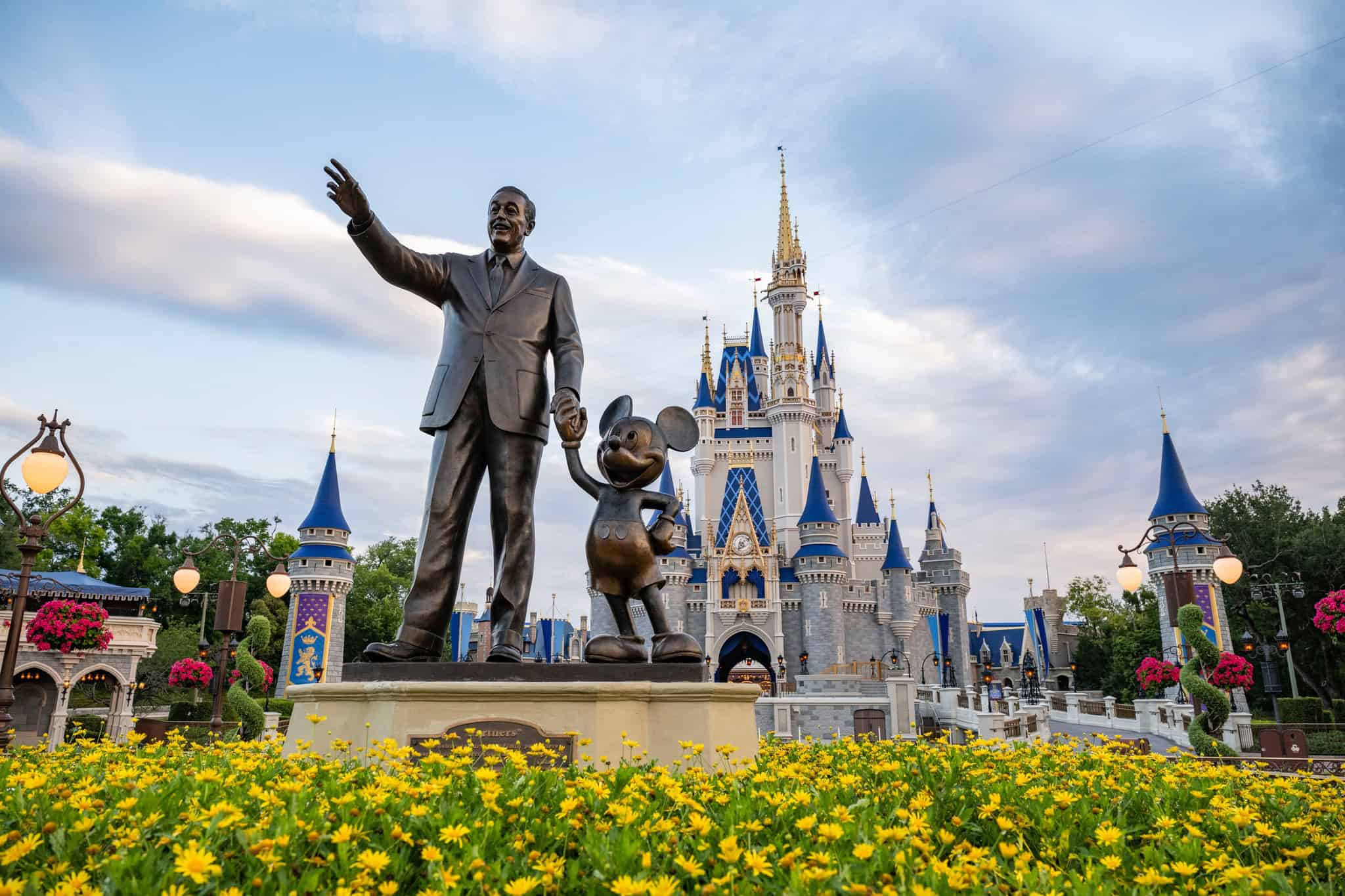 First Look: Newly Repainted Cinderella Castle at Magic Kingdom
