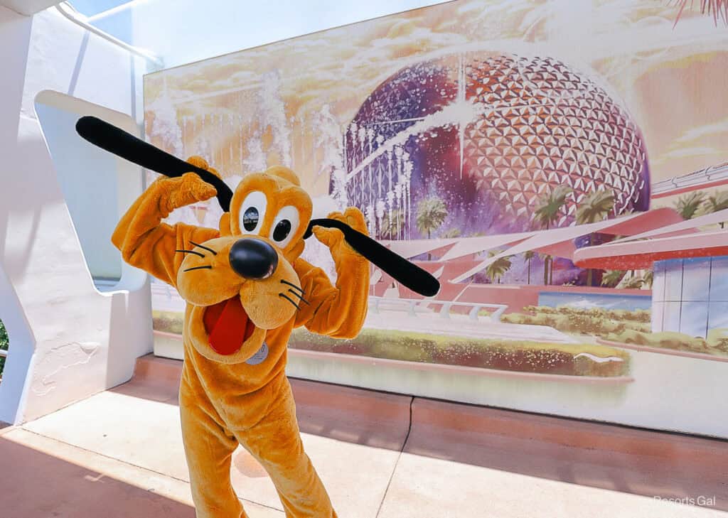 Where to Meet Pluto at Walt Disney World | Resorts Gal