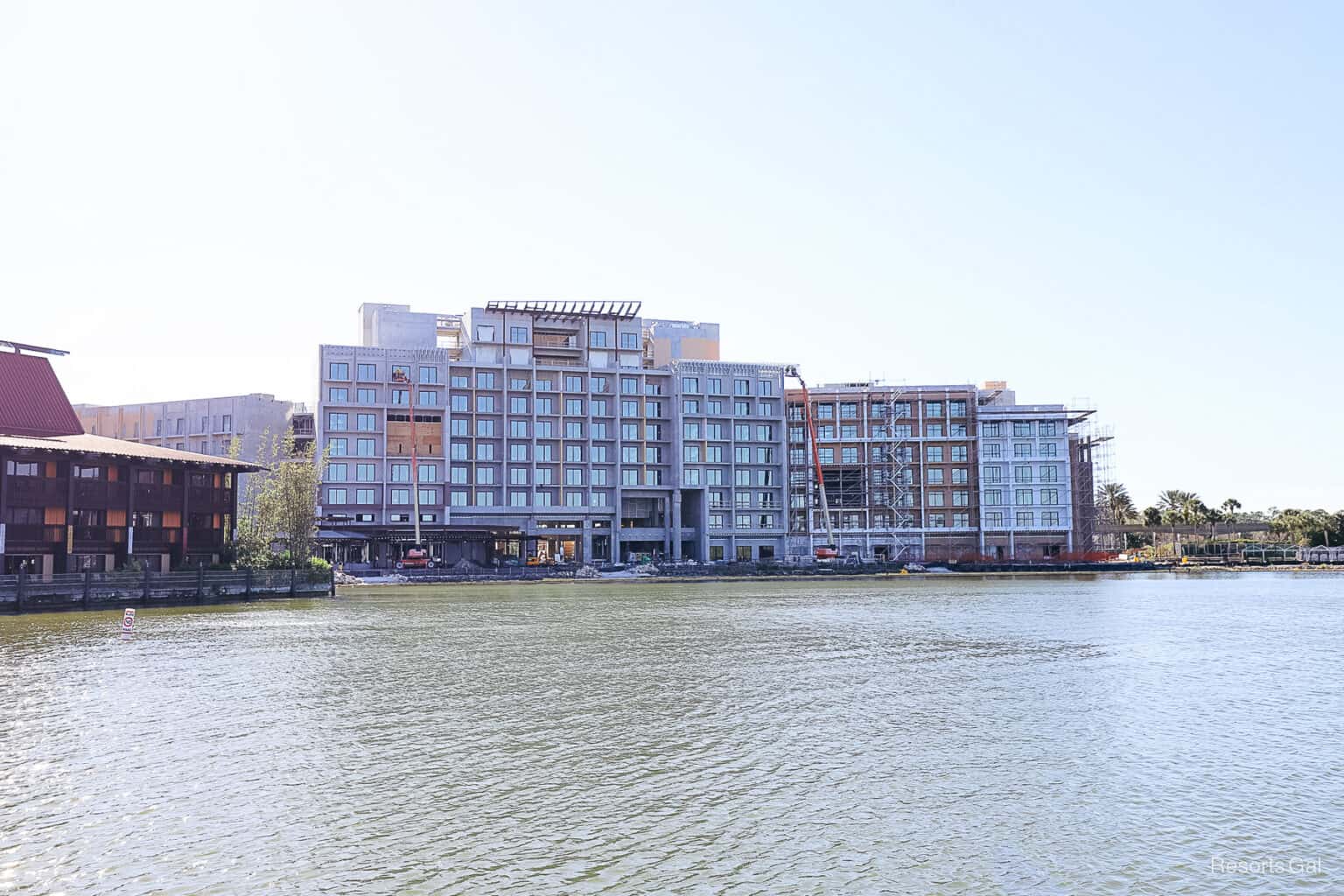 2024 Construction at Disney's Polynesian Resort (DVC Island Tower Updates)