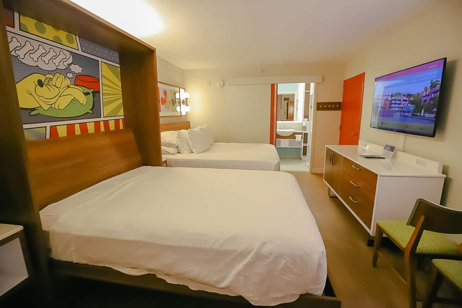 Disney's Pop Century Resort Rooms (Photos, Tour, and Layout) - Resorts Gal