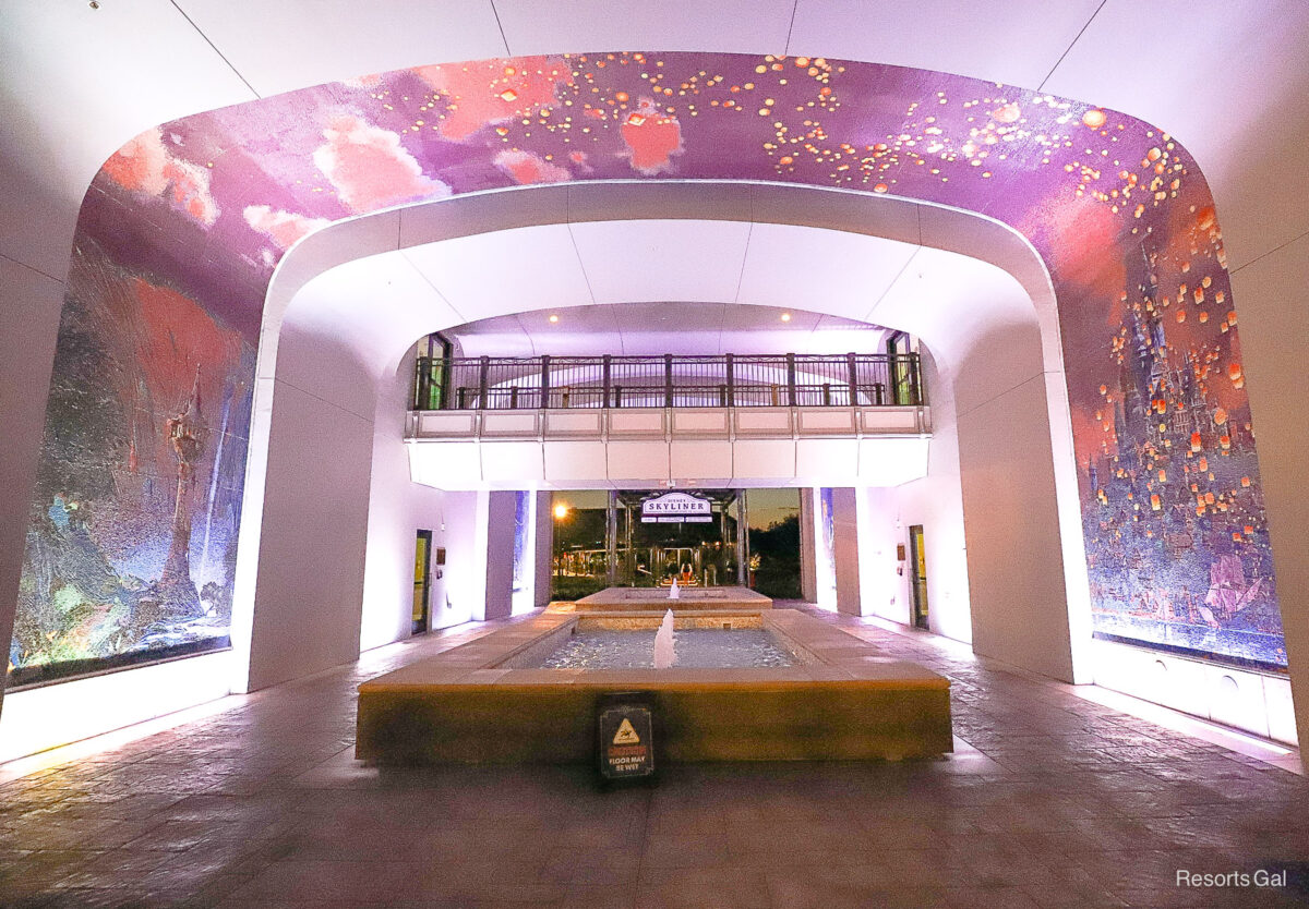 The Tangled Mural at Disney's Riviera Resort (Photo Gallery) - Resorts Gal