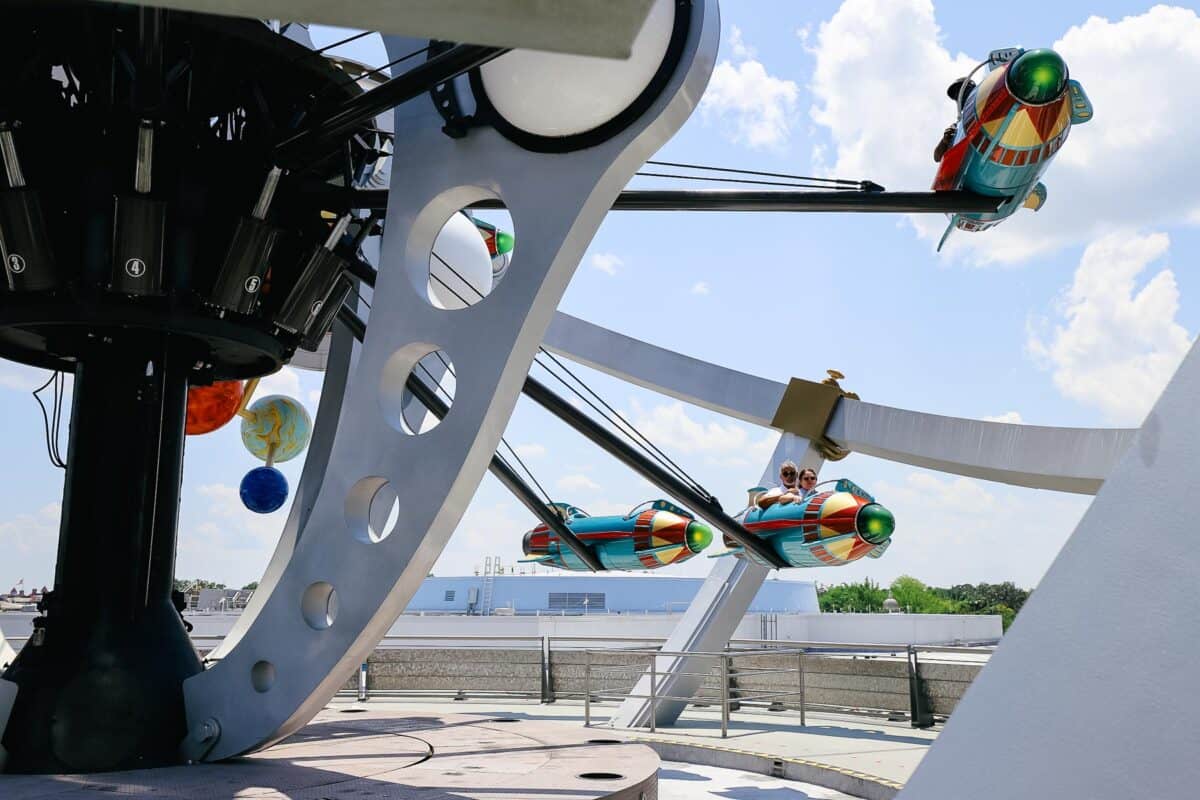 Astro Orbiter (A Spinning Attraction in Tomorrowland at Magic Kingdom ...