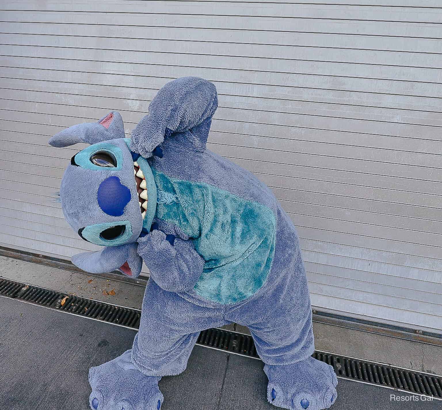 Meet Stitch in Tomorrowland (Near the Space Ranger Spin Exit) - Resorts Gal