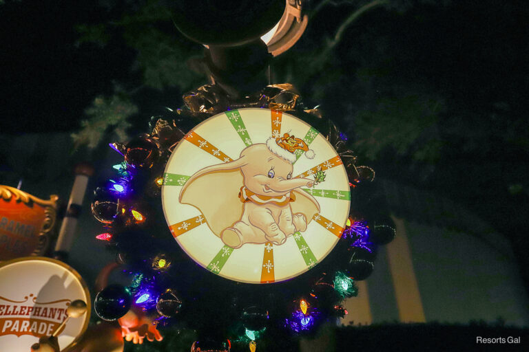 Dumbo Christmas Decorations Steal the Show at Storybook Circus