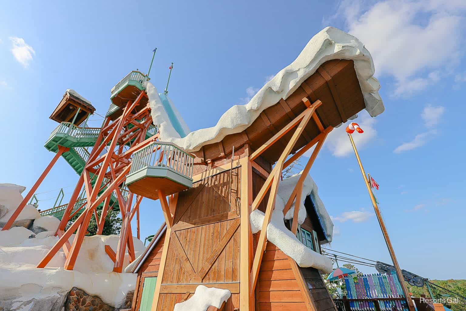 Summit Plummet at Disney's Blizzard Beach (A 12-Story Freefall Water ...