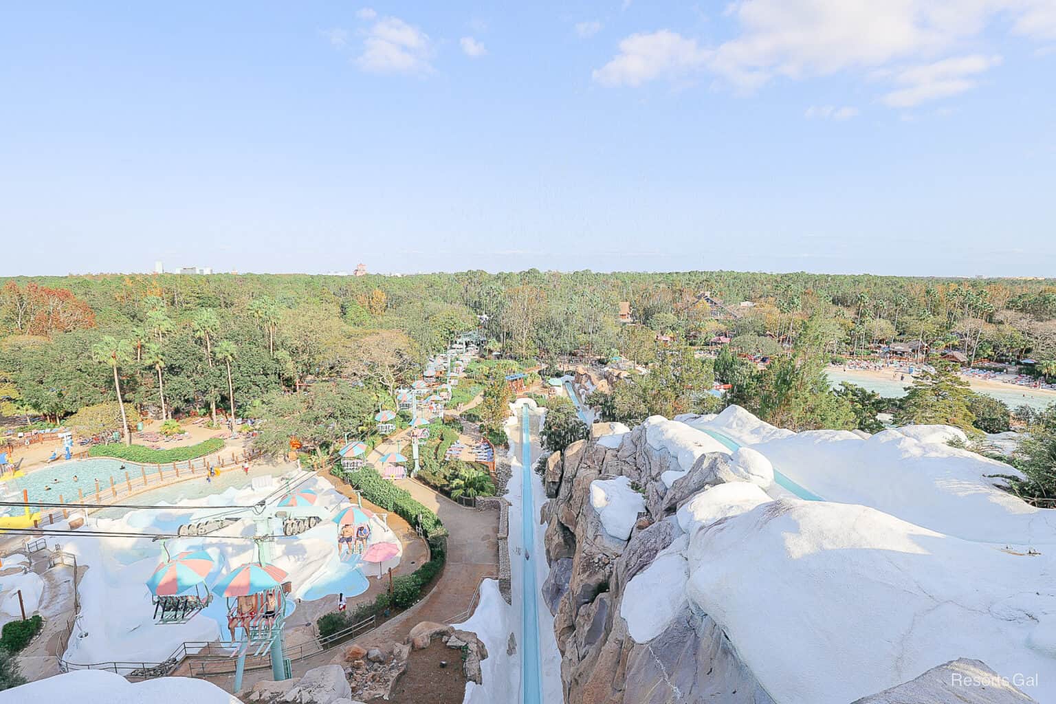 Summit Plummet at Disney's Blizzard Beach (A 12-Story Freefall Water ...