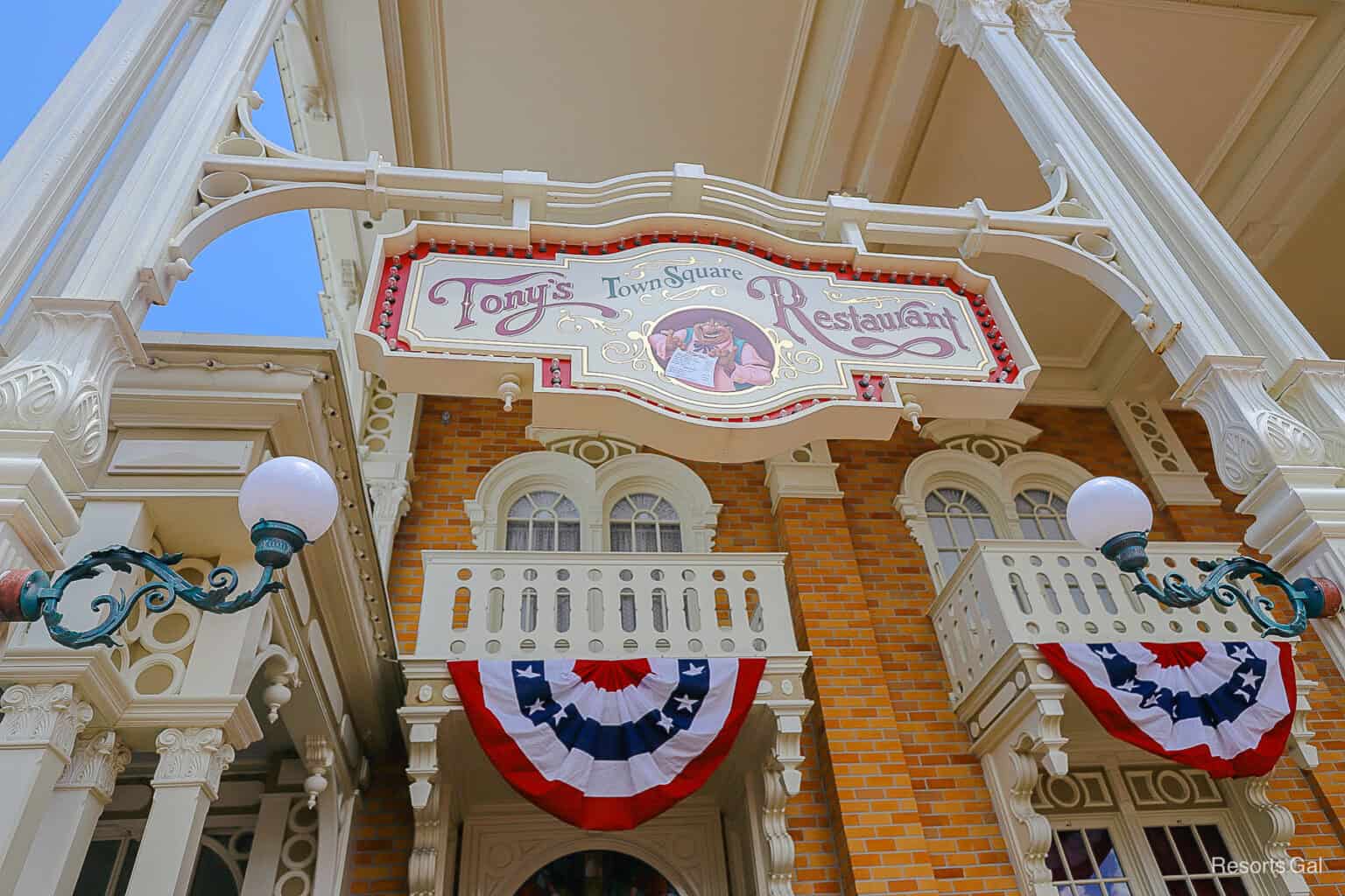 Review: Tony's Town Square Restaurant at Magic Kingdom - Resorts Gal