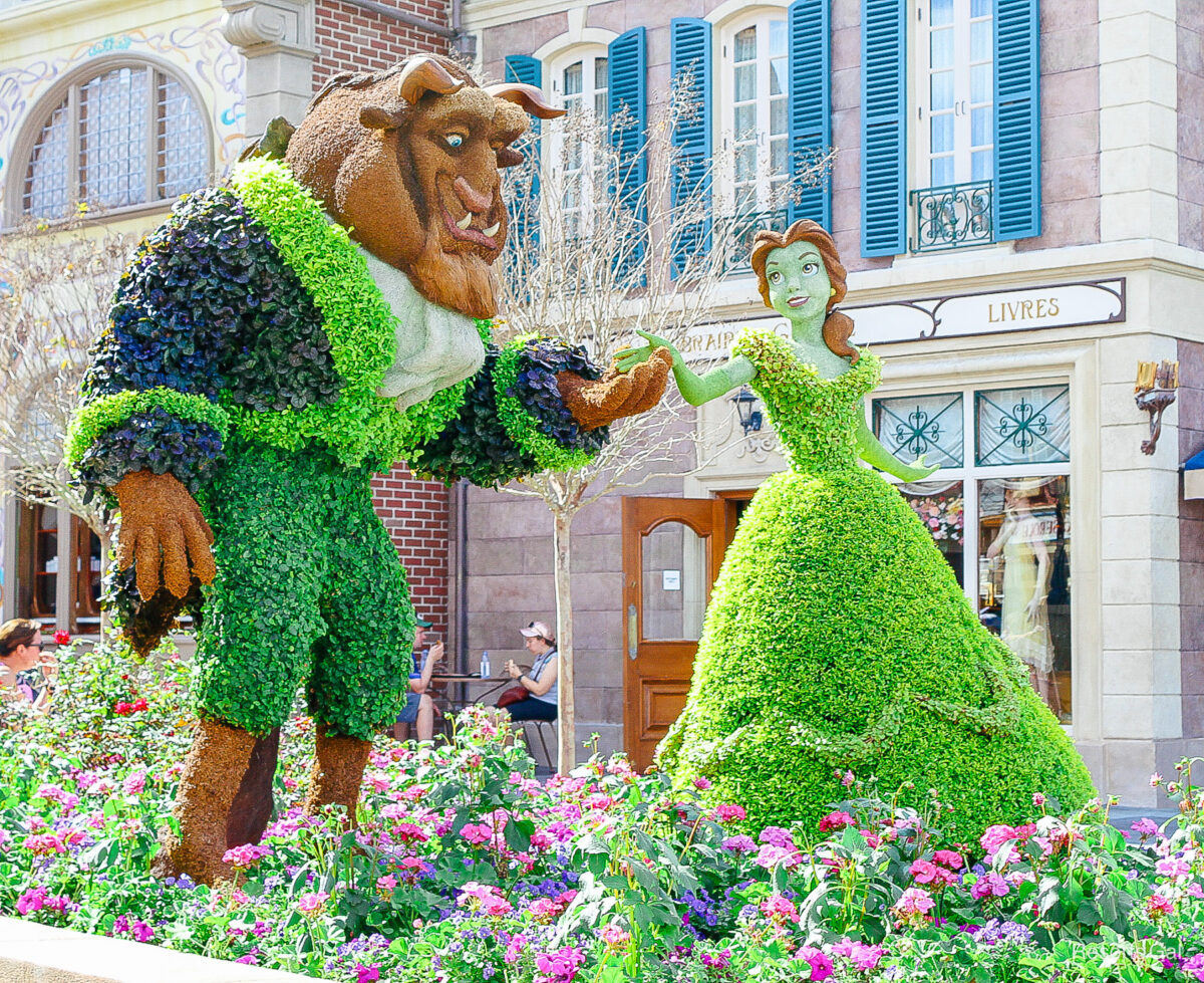 New and Returning Character Topiaries for the 2025 Epcot International ...