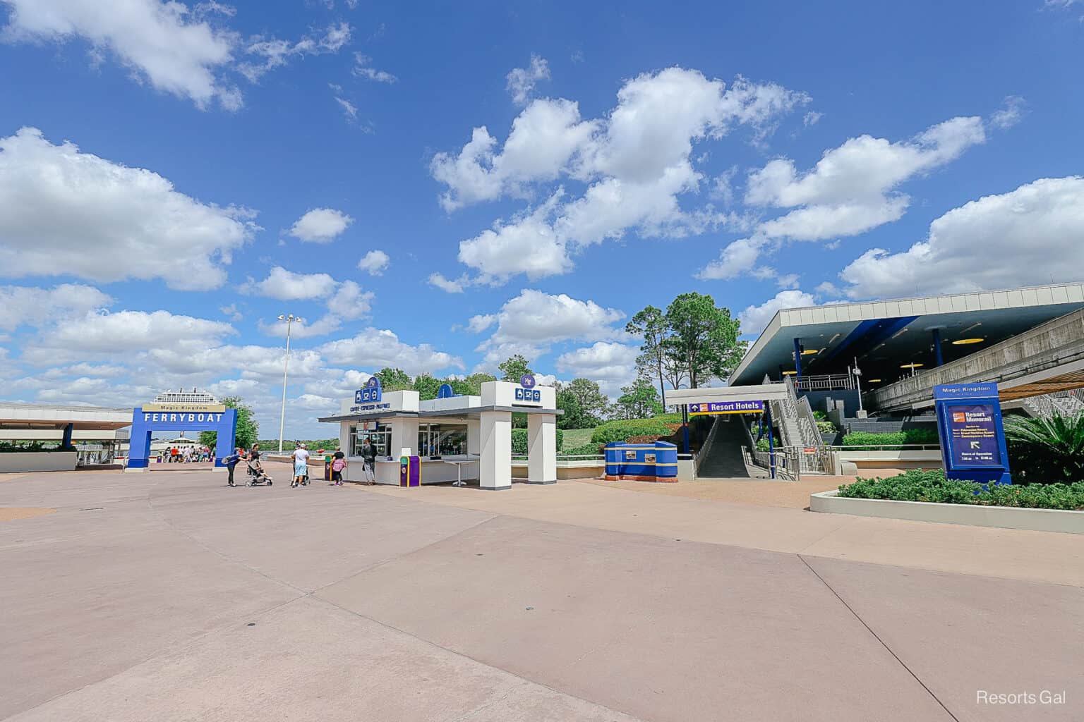 An Overview of the Transportation and Ticket Center at Disney World ...