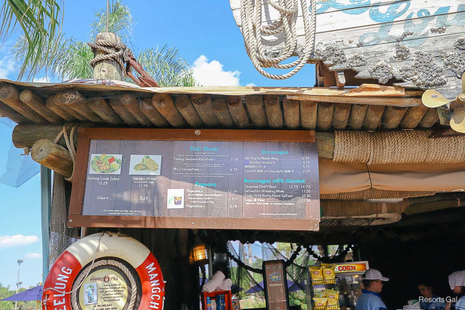 What to Eat at Disney's Typhoon Lagoon (Locations, Menus, and Food Photos)