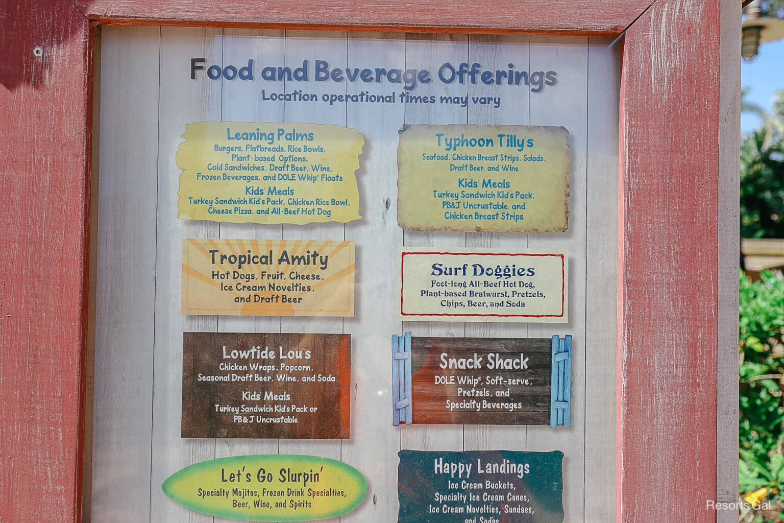 What to Eat at Disney's Typhoon Lagoon (Locations, Menus, and Food ...