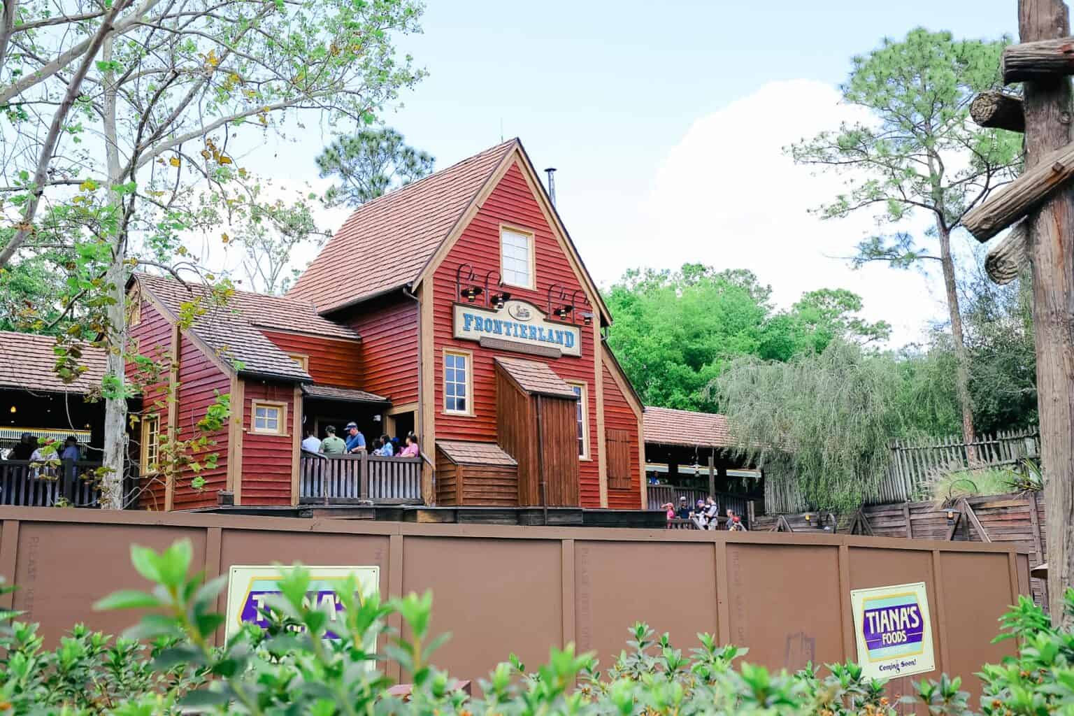 Frontierland Station (A Stop on the WDW Railroad at Magic Kingdom)