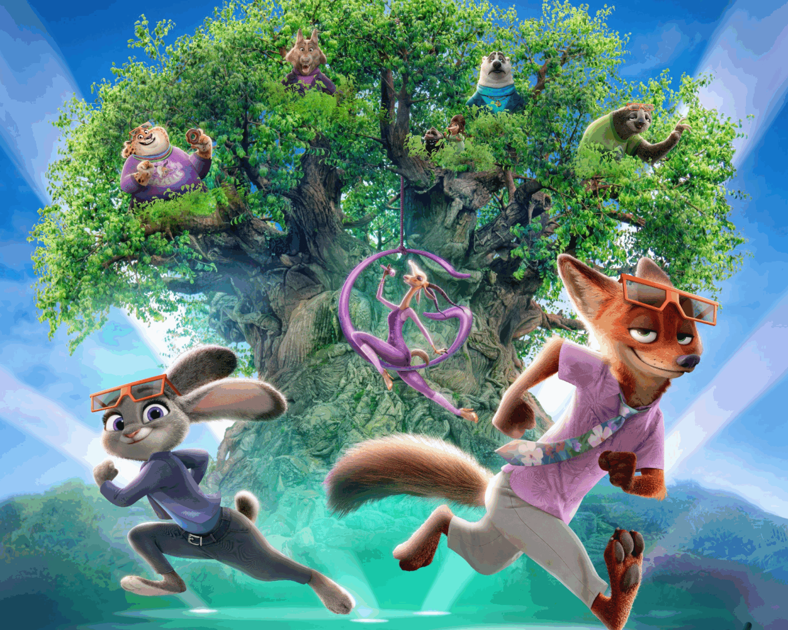 New Attraction Poster for Zootopia: Better Zoogether! 4D Show Coming to ...